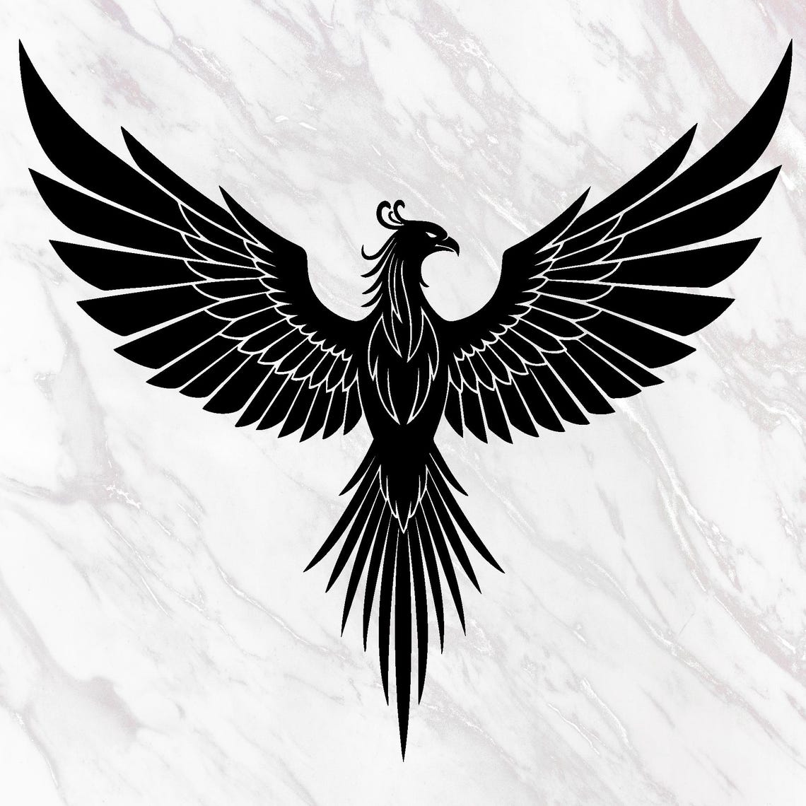 Phoenix Svg - Phoenix Bird Svg - Cut Files for Cricut - Phoenix ...