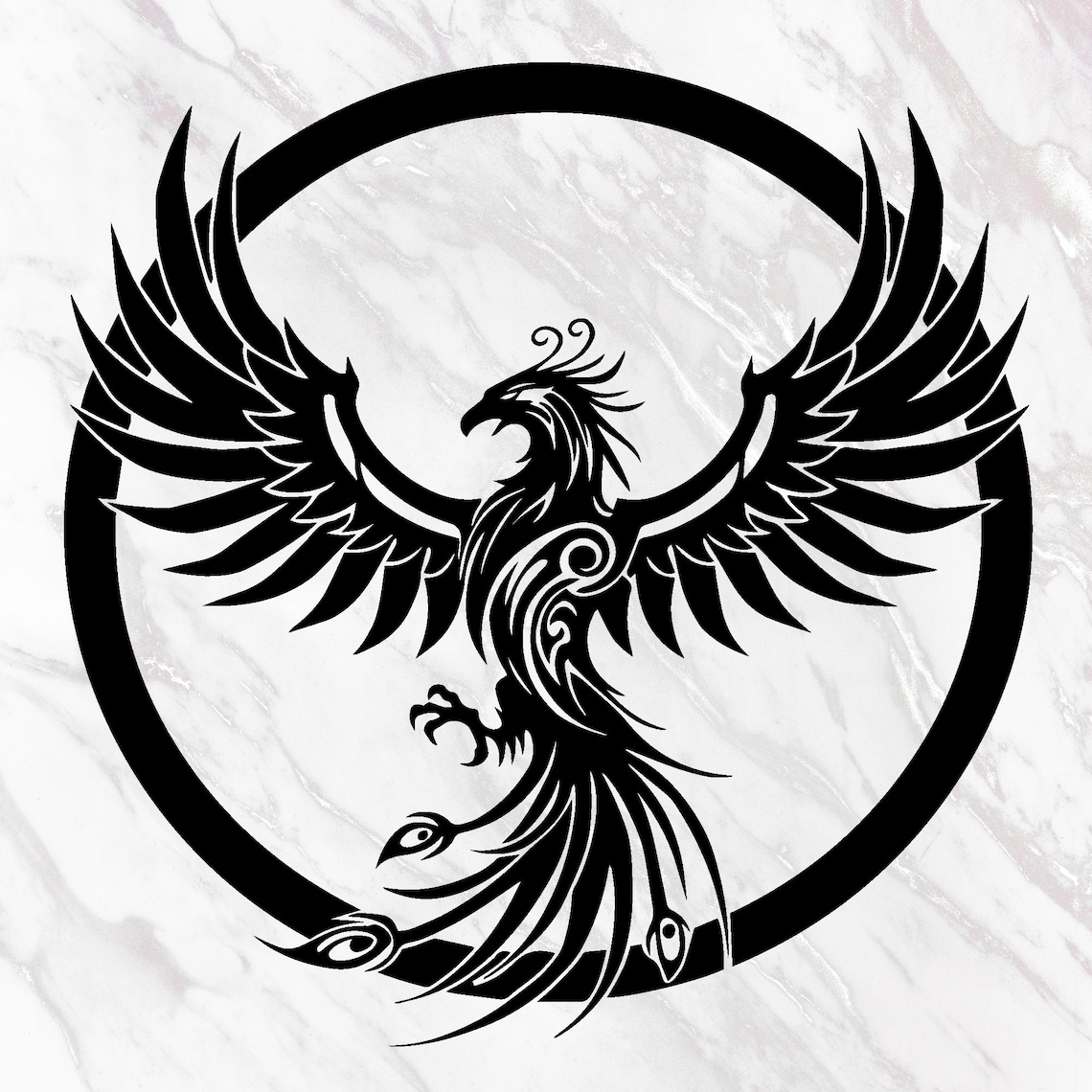 Phoenix Svg - Phoenix Bird Svg - Cut Files for Cricut - Phoenix ...