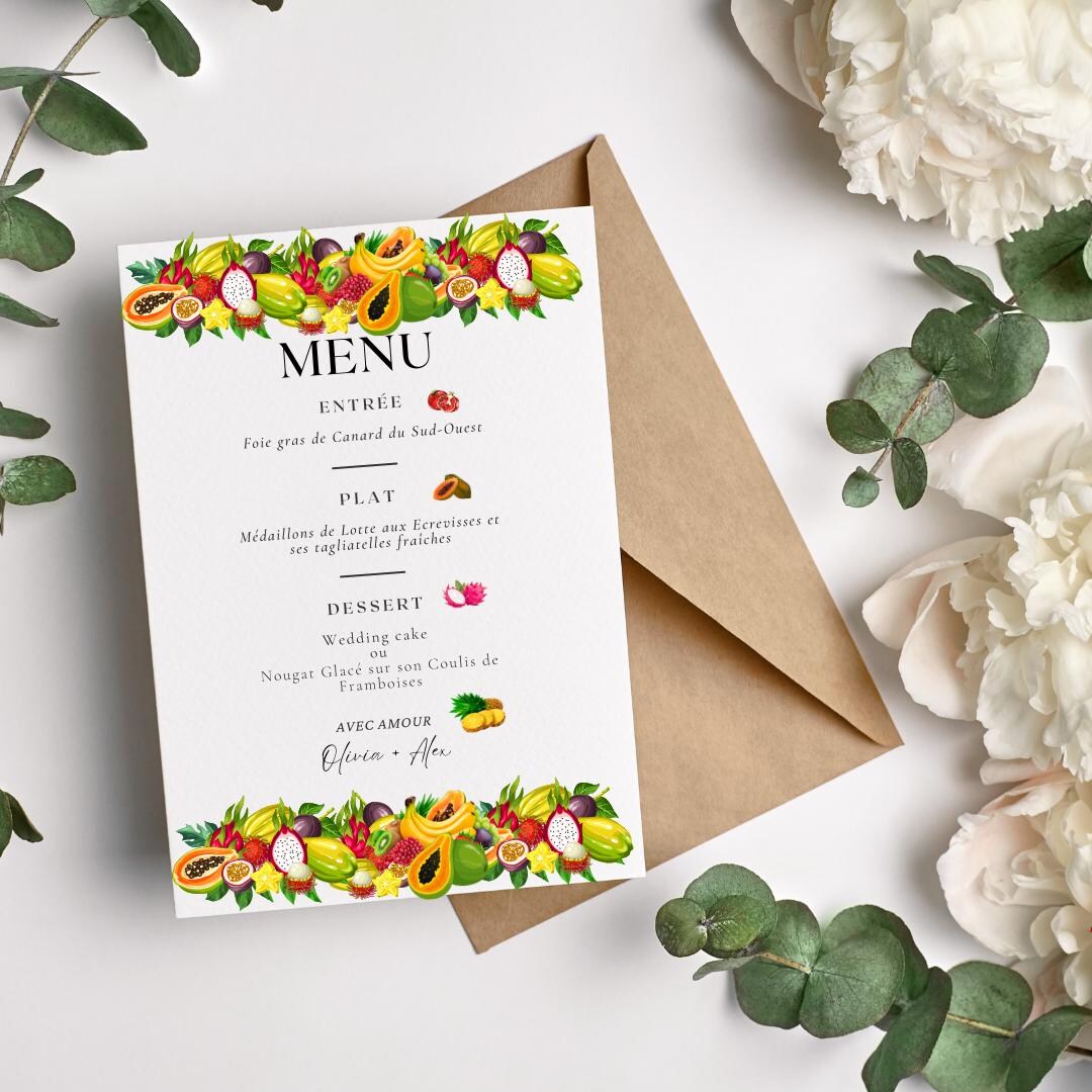 Customizable Menu to Print/ Editable and Downloadable/ Ideal for ...