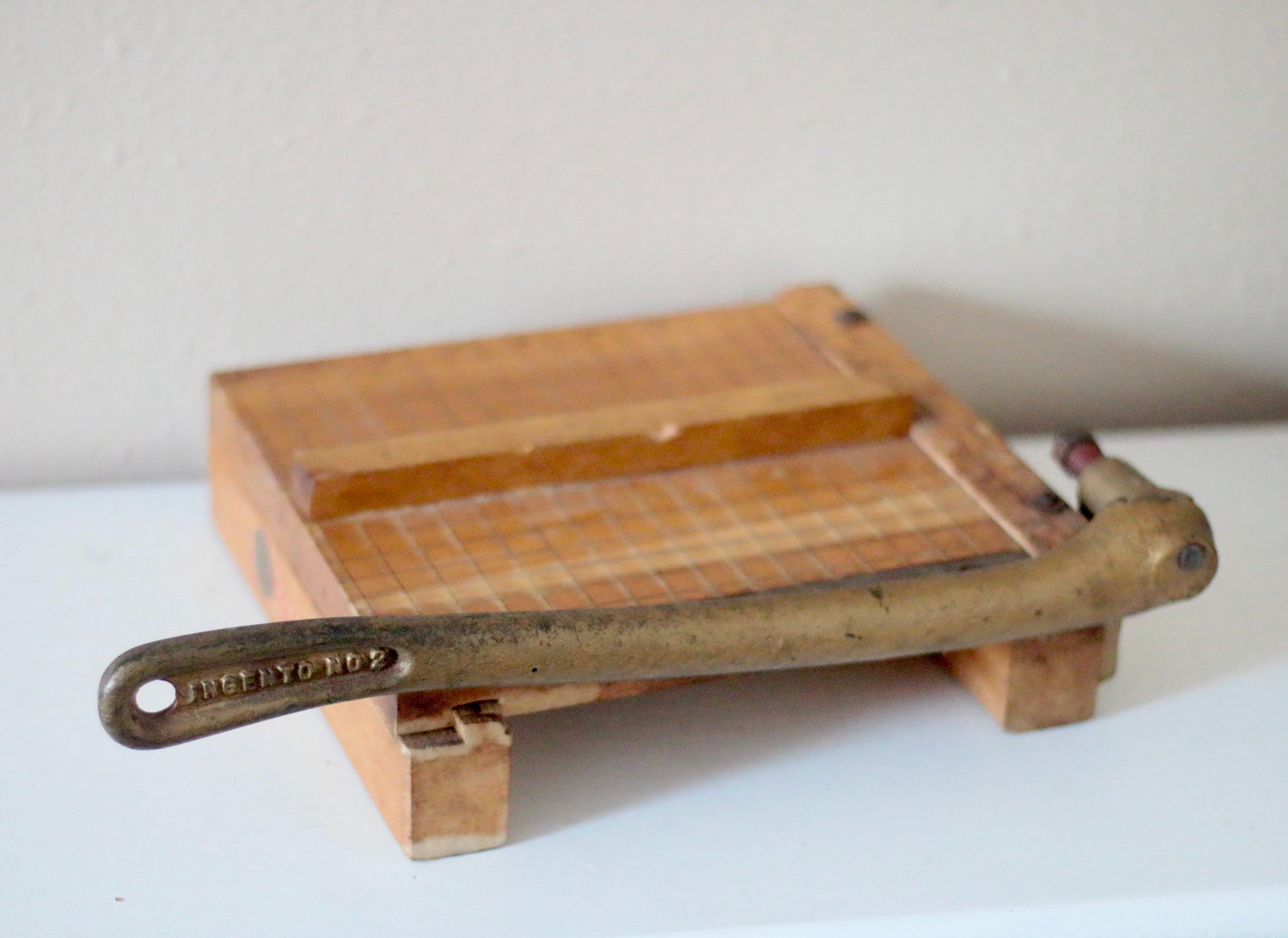 Vintage Ingento No. 2 Guillotine Paper Cutter - Etsy