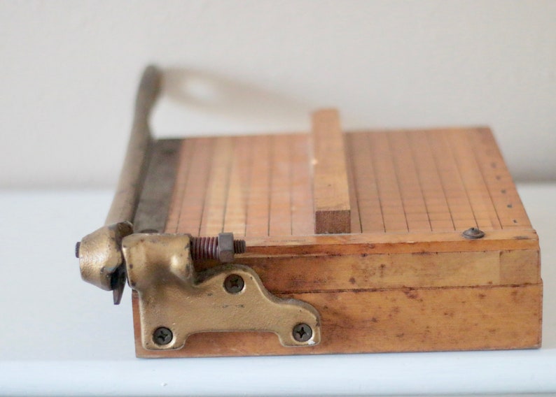 Vintage Ingento No. 2 Guillotine Paper Cutter - Etsy