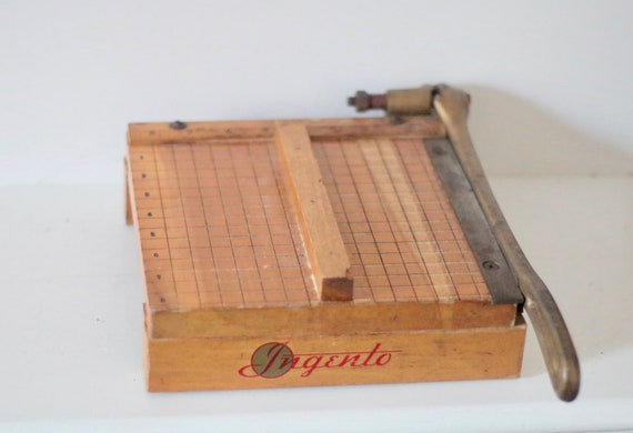 Vintage / Ingento No. 2 Guillotine Paper Cutter - Etsy