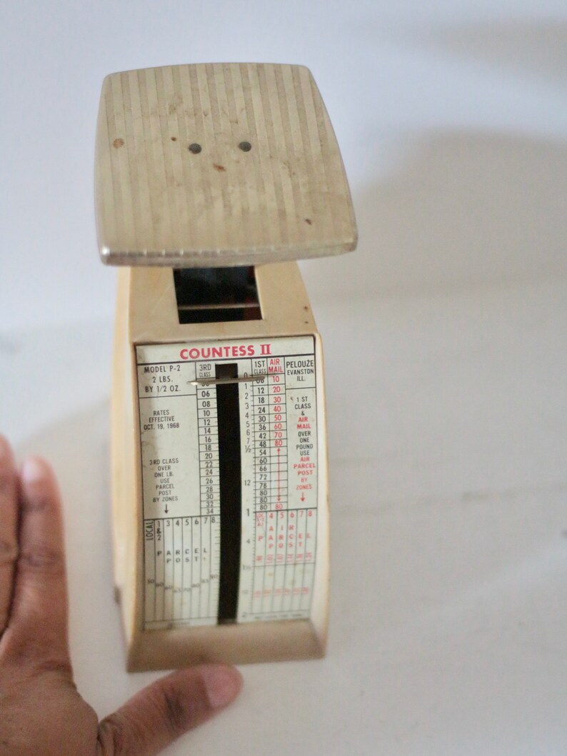 Vintage / Countess II 1968 Postal Scale / Model P-2 - Etsy