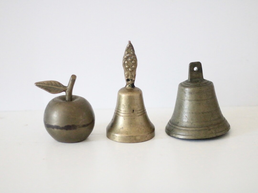 Vintage / Solid Brass Bells / Assorted - Etsy