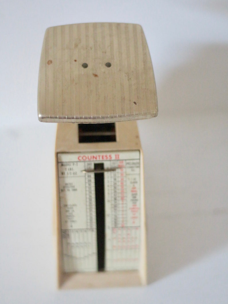 Vintage / Countess II 1968 Postal Scale / Model P-2 - Etsy