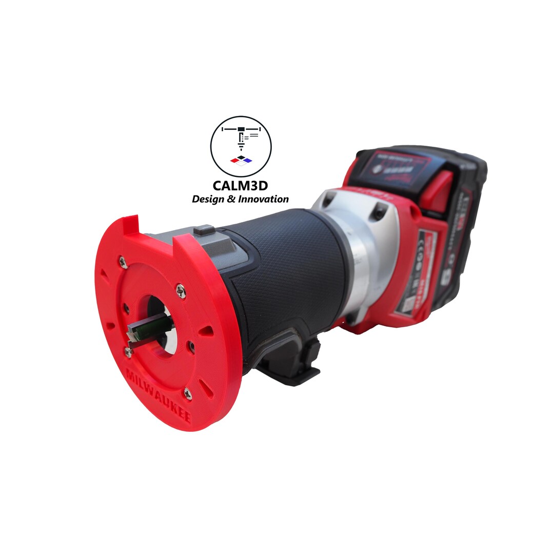 Milwaukee M18 Trim Router Sub-base for Trend Style Guide Bushes - Etsy