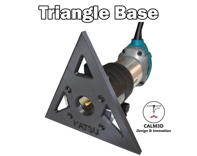 KATSU Compatible Triangular Trim Router Replacement Base - Etsy