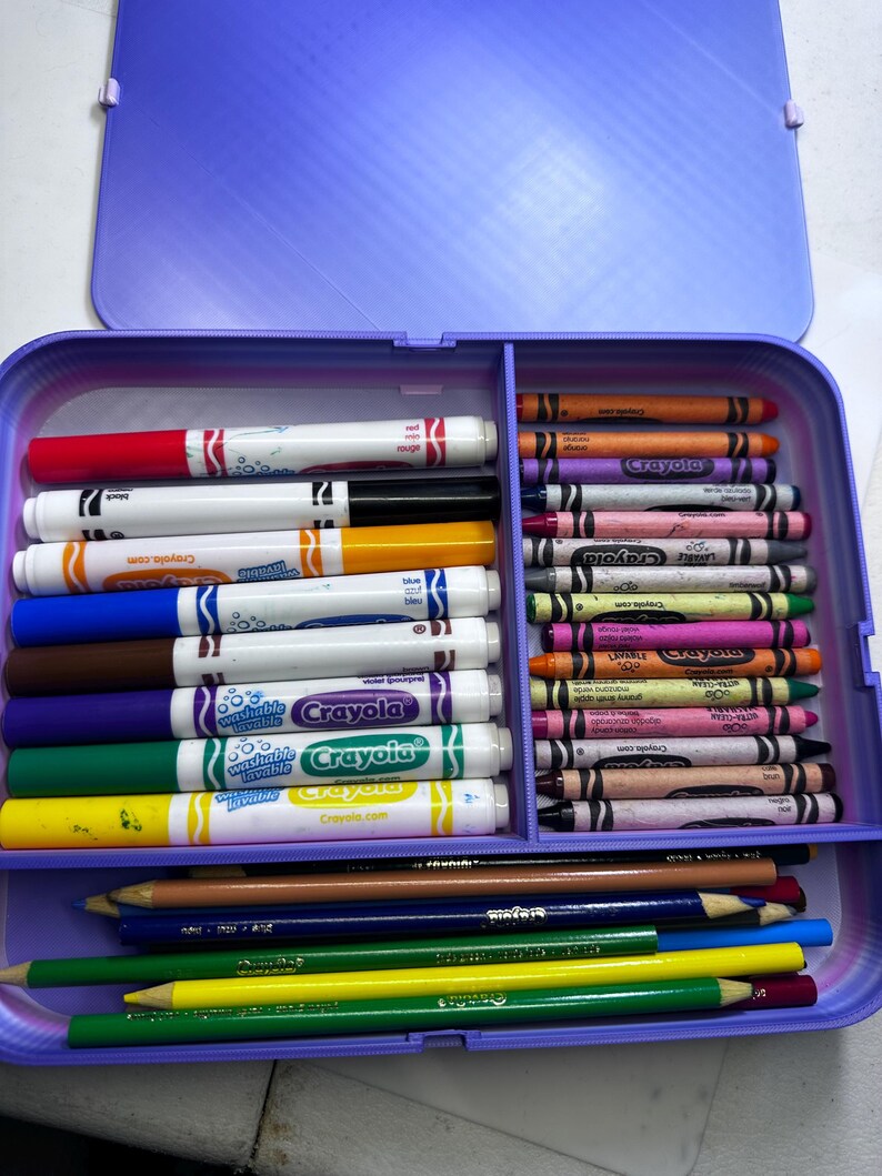 Multi-use Coloring Caddy: Storage for Markers & Pencils - Etsy