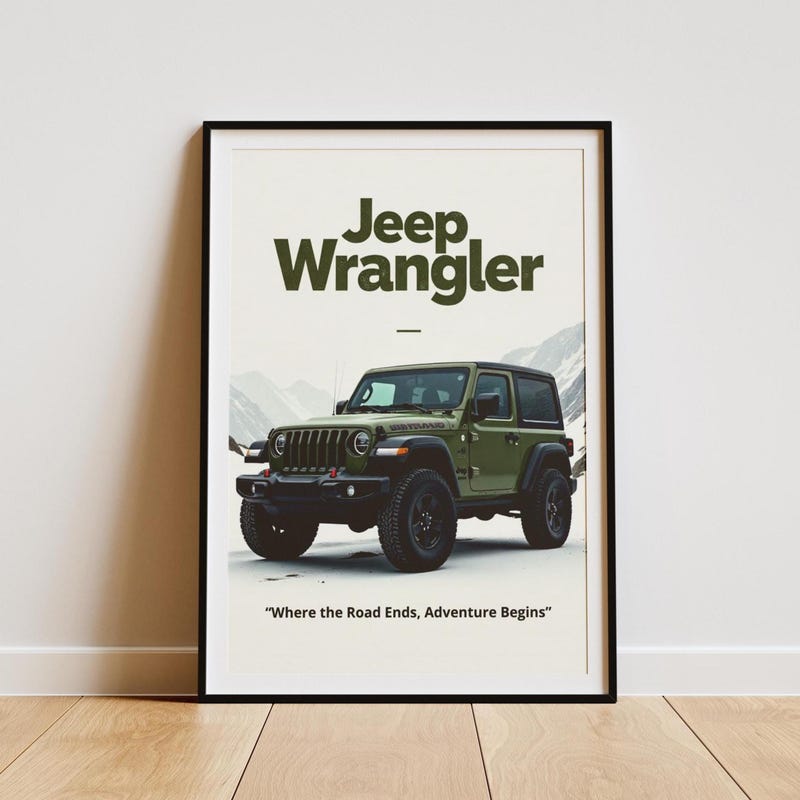 Jeep Poster - Etsy