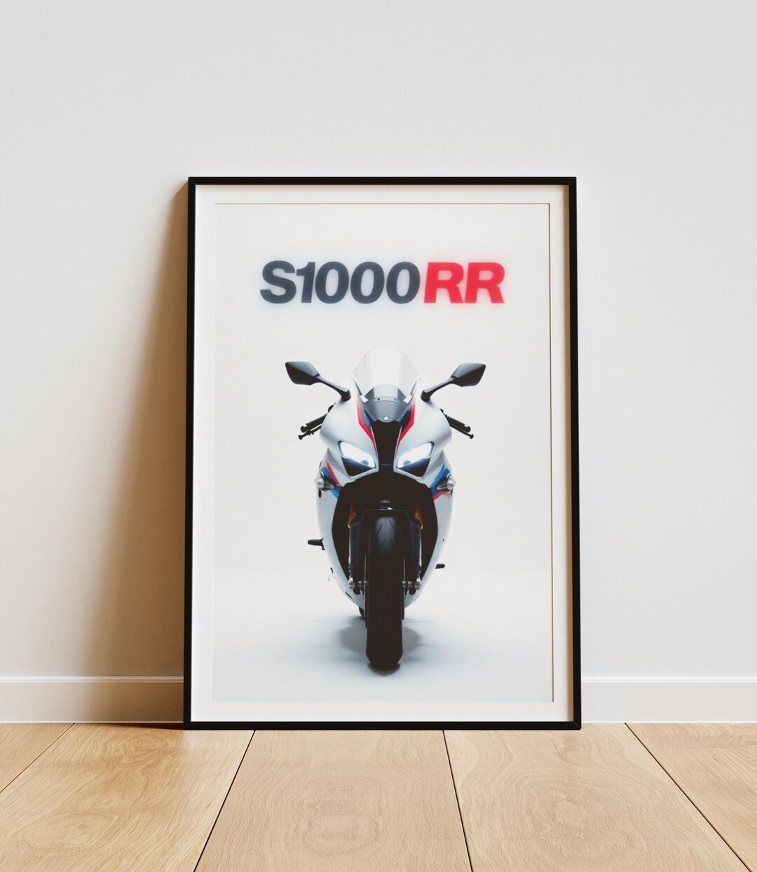 BMW S1000RR Poster | BMW Illustration | Morobike Print | BMW S1000RR ...