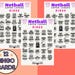 Printable UK Netball Super League Bingo Cards | Netball Bingo Game ...
