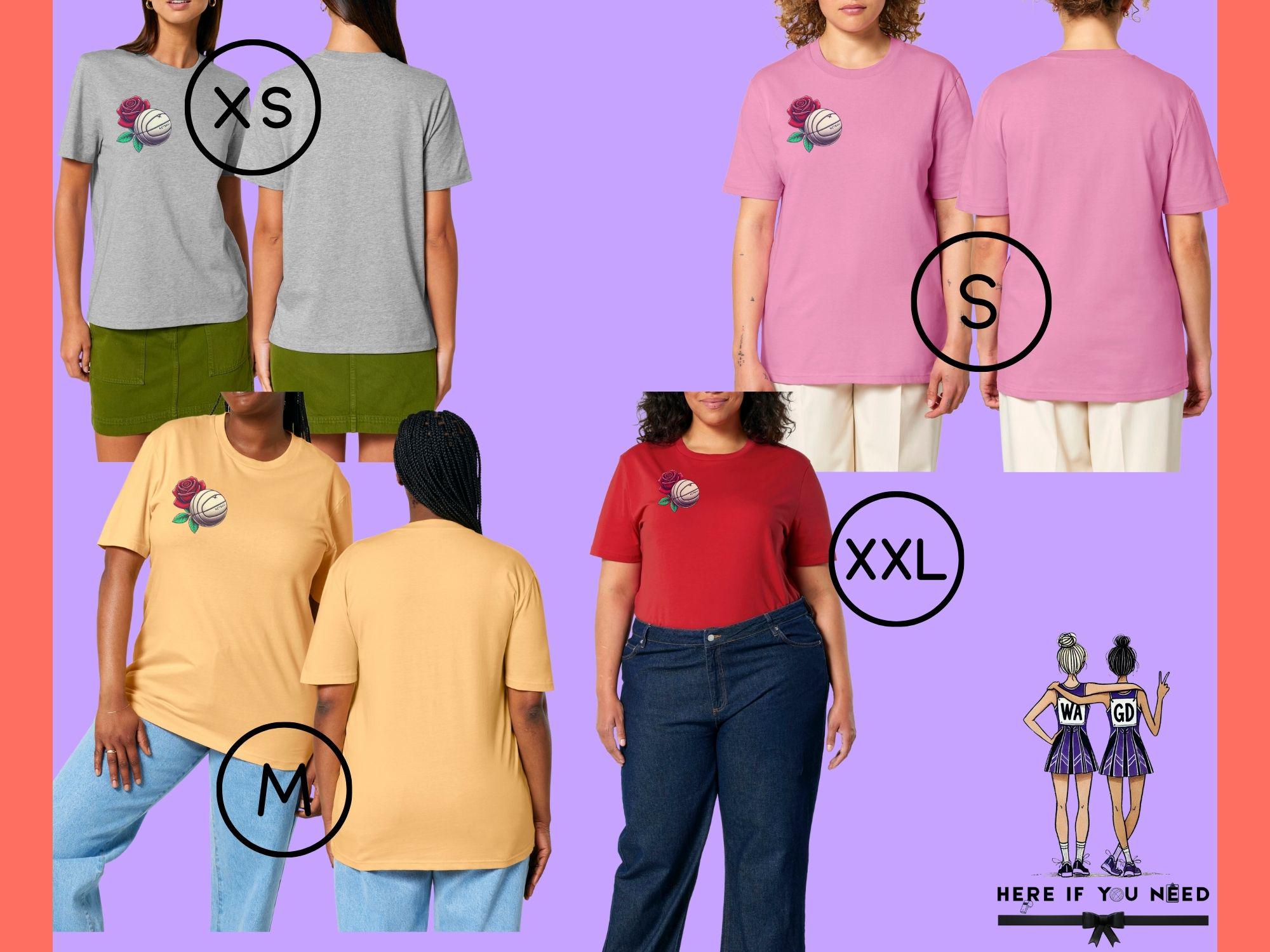 Netball Squad Slogan T-shirt | Netball Team Adult Tee | Netball Player ...