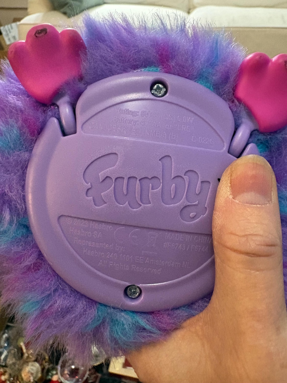 Furby Purple Plush Interactive Toy Hasbro Tested and Works! - Etsy