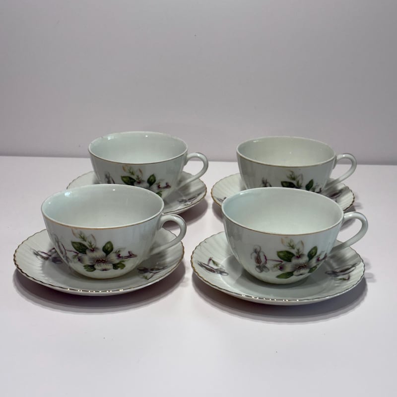 Ucagco Tea Cup Set Gold - Etsy