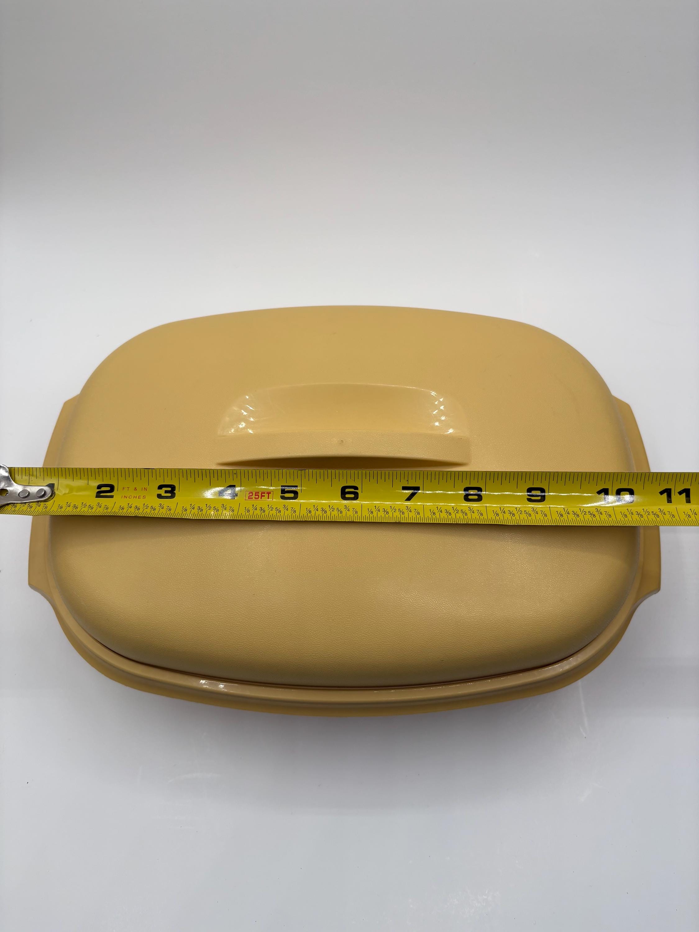 Vintage Tupperware Harvest Gold Vegetable Steamer, Likely From the ...