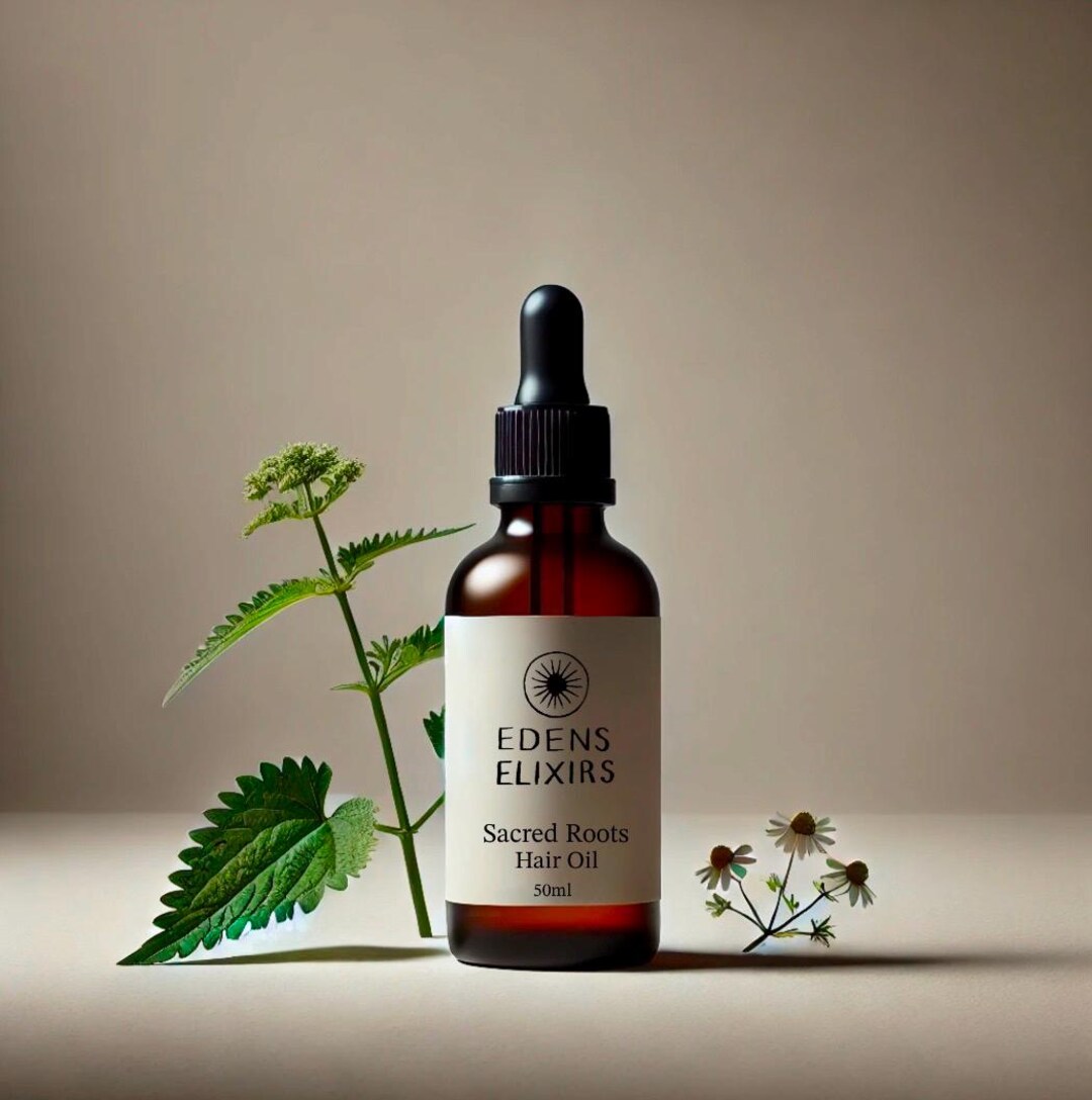 Sacred Roots Hair Oil- Natural Hair Growth & Scalp Treatment ...