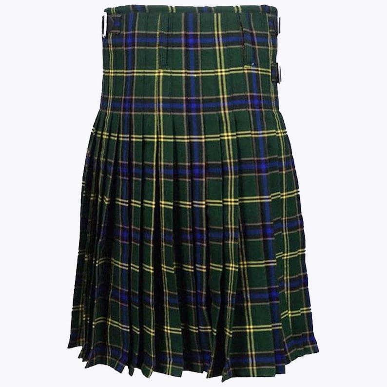 Clan US Army Tartan Kilt - Made With Acrylic Wool - Handmade ...