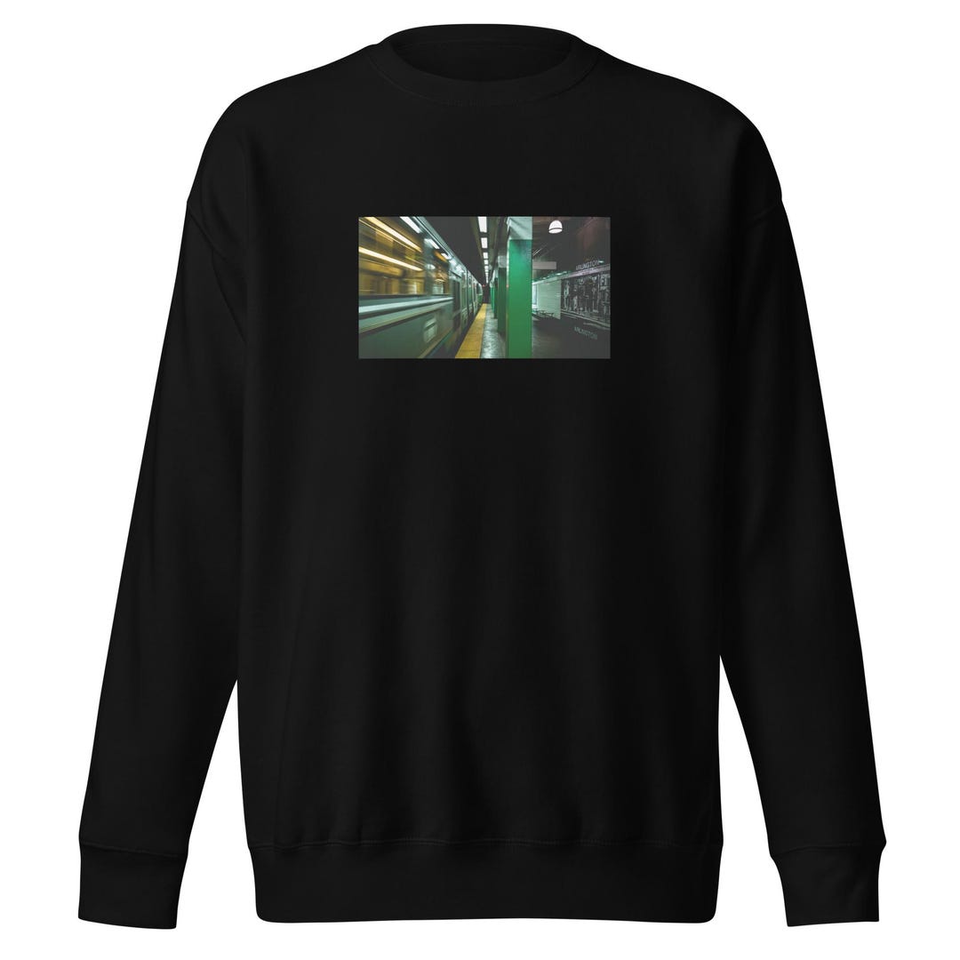 Boston Subway Sweatshirt MBTA Green Line Tee Boston Train Shirt Urban ...
