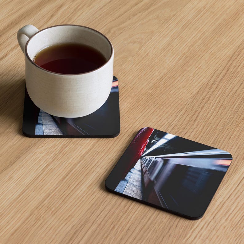 MBTA Red Line Subway Train Coaster | Boston Transit Photo Gift ...
