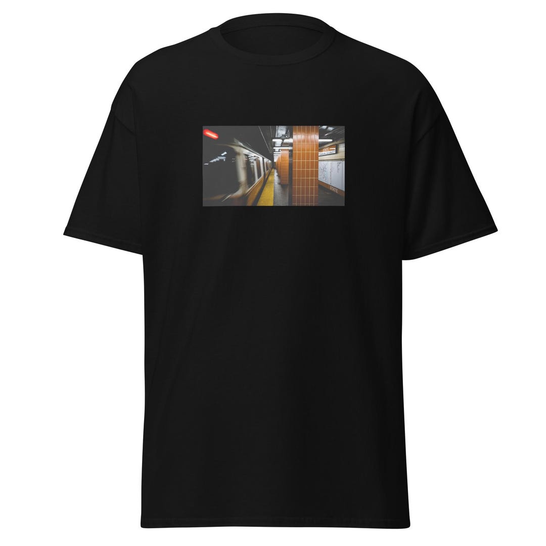 Boston Orange Line Train T-shirt Classic MBTA Subway Tee Boston ...