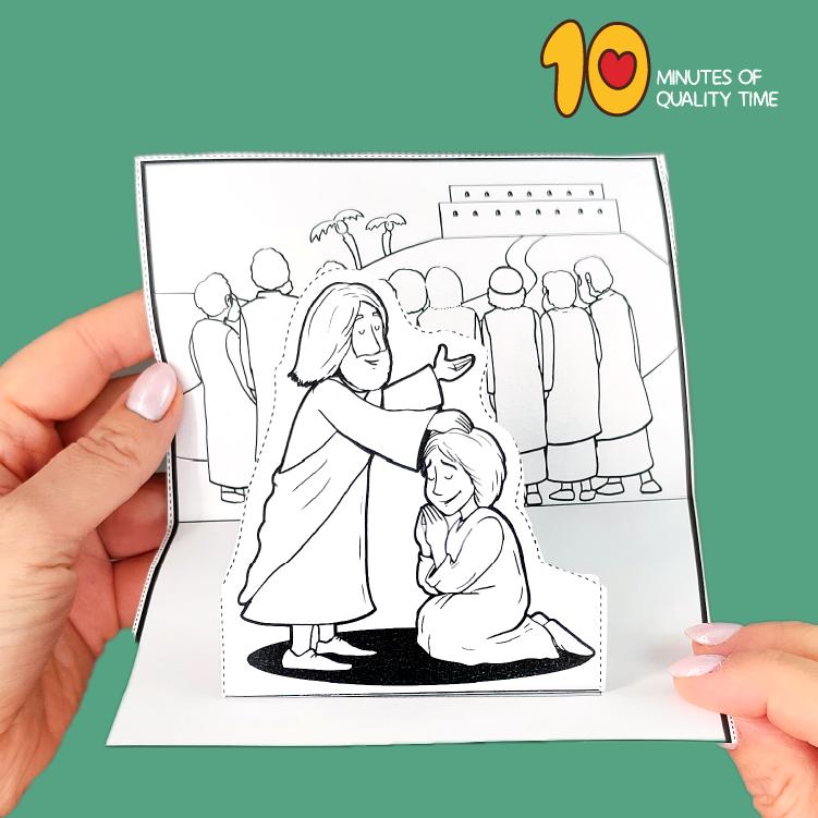 Jesus Heals the Ten Lepers - Sunday School Craft - Etsy