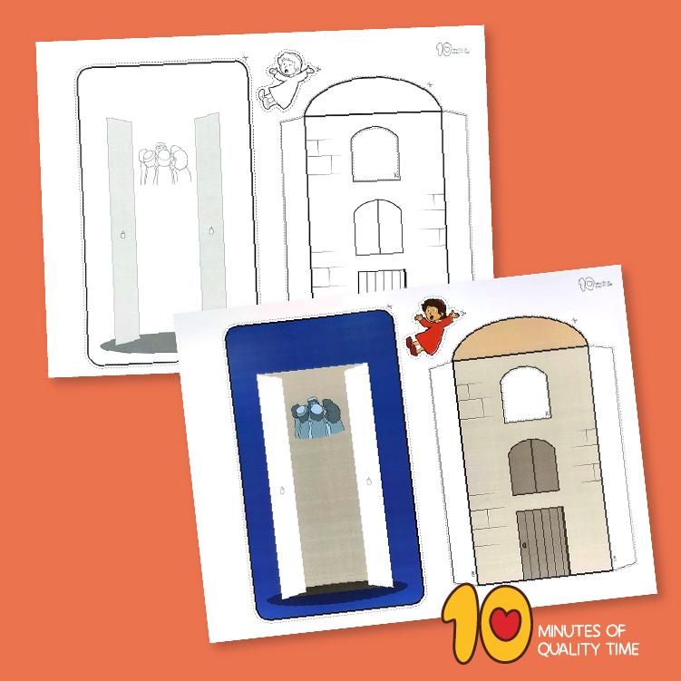 Eutychus Falls From a Window Craft - Etsy