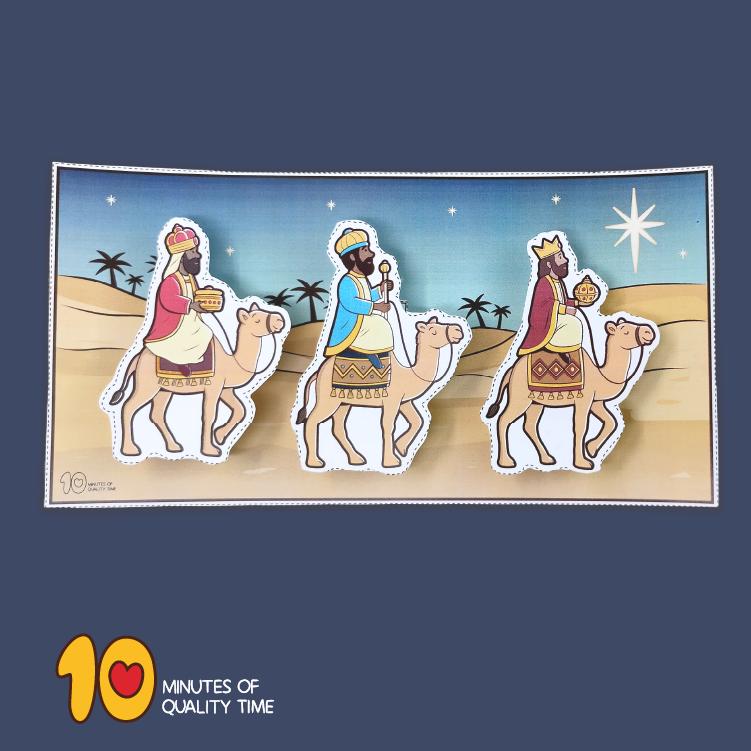 The Three Wise Men Bible Craft | Sunday School Activities - Etsy