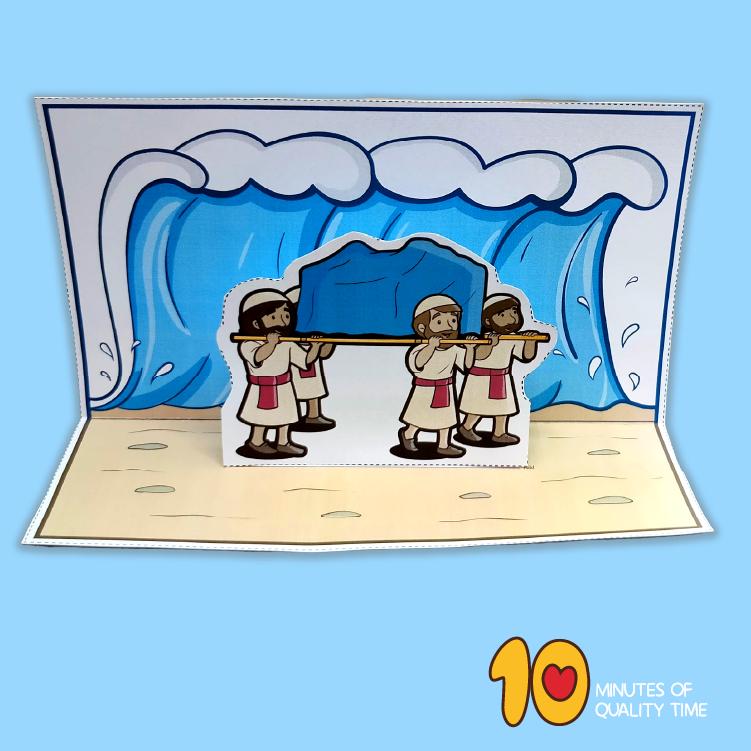 Crossing the Jordan River - Bible Craft - Etsy