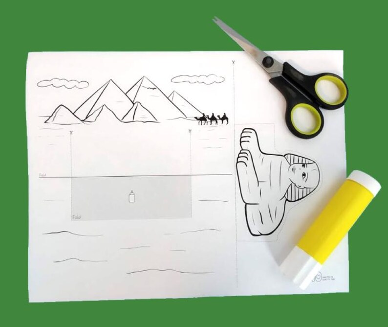 The Pyramids of Giza and the Sphinx Craft - Etsy