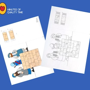 Nehemiah Building the Wall - Bible Paper Craft - Sunday School ...