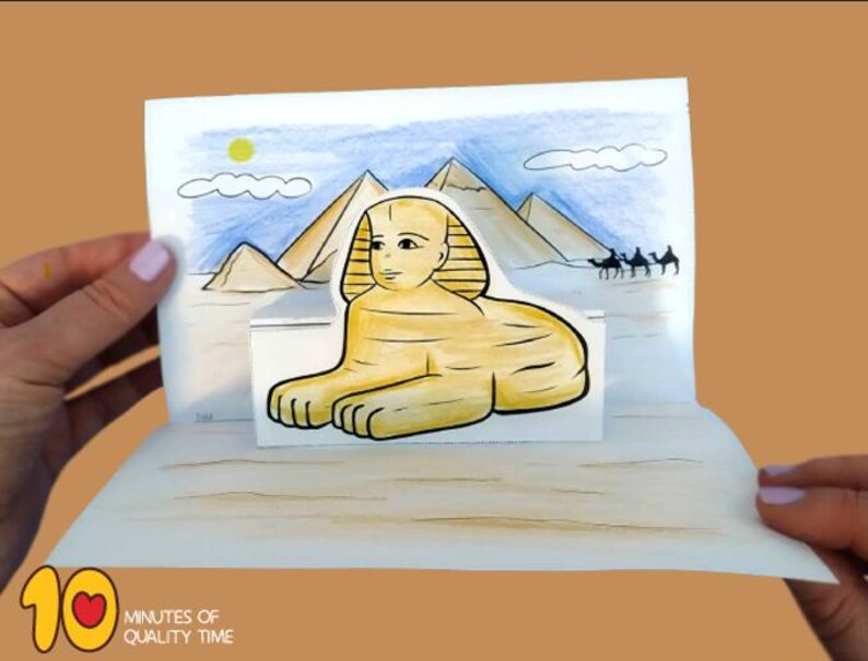 The Pyramids of Giza and the Sphinx Craft - Etsy