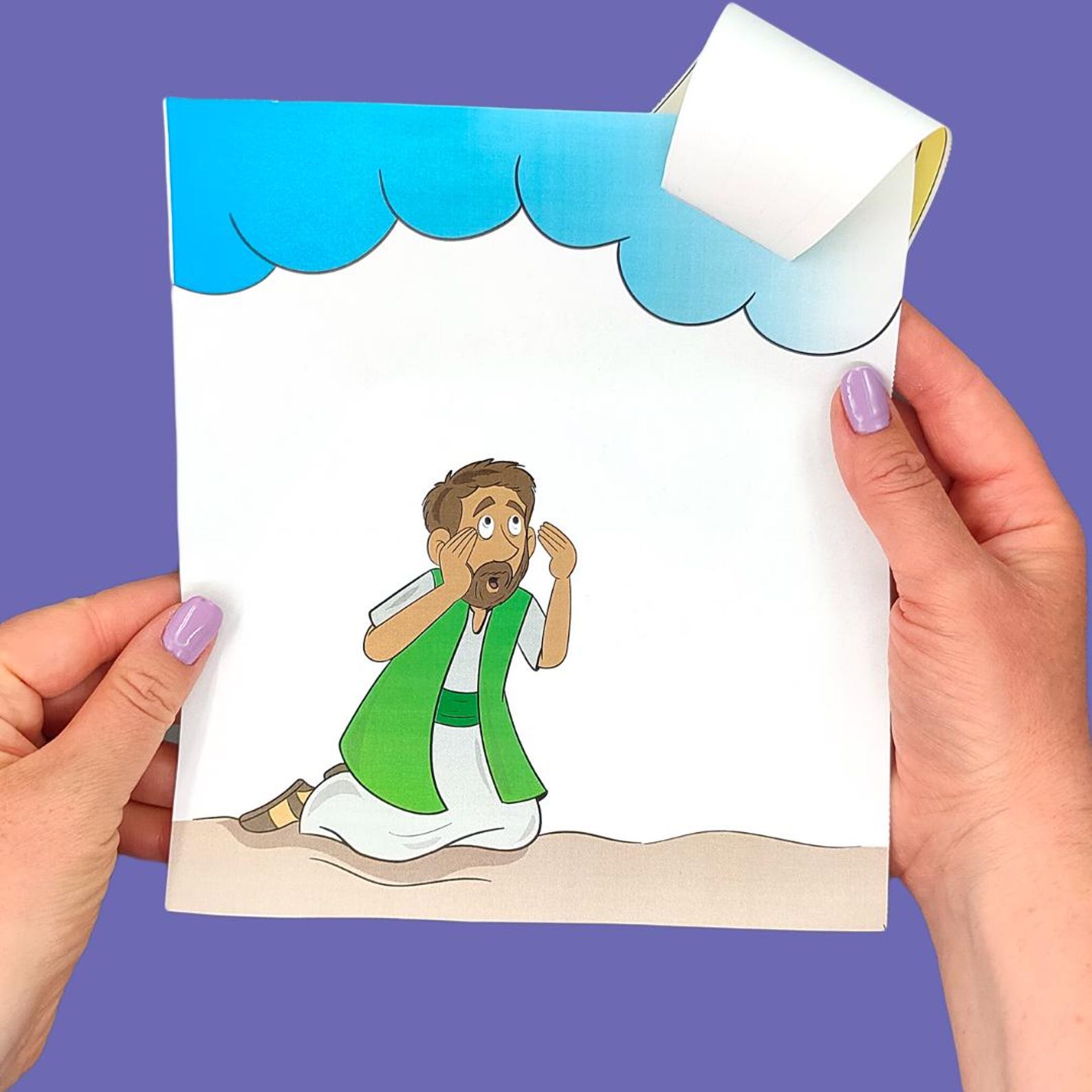 Saul Blinded by the Light - Paul's Conversion Craft - Etsy