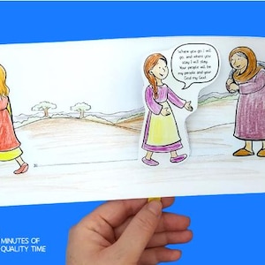 Ruth and Naomi Bible Craft | Sunday School Activities - Etsy