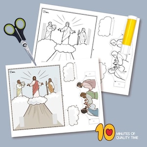 Transfiguration of Jesus Craft - Etsy