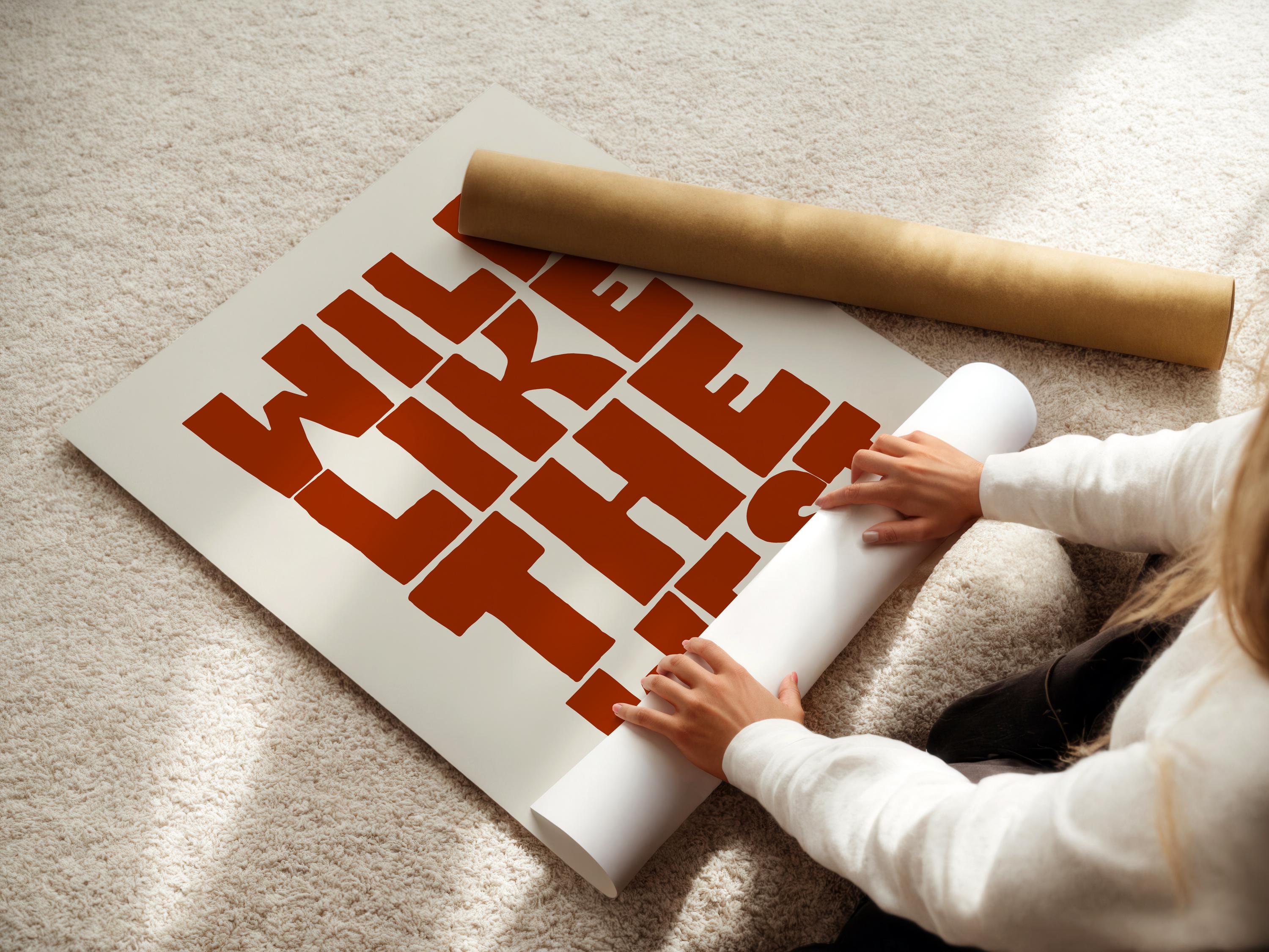 Wild Like the West Poster, Western Wall Art, Funny Cowboy Prints ...