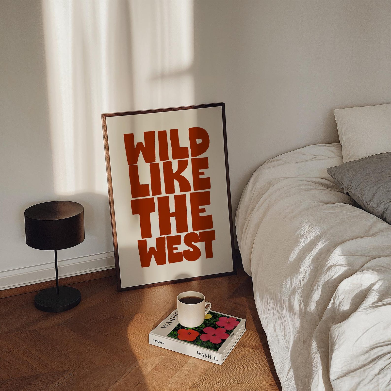 Wild Like the West Poster, Western Wall Art, Funny Cowboy Prints ...