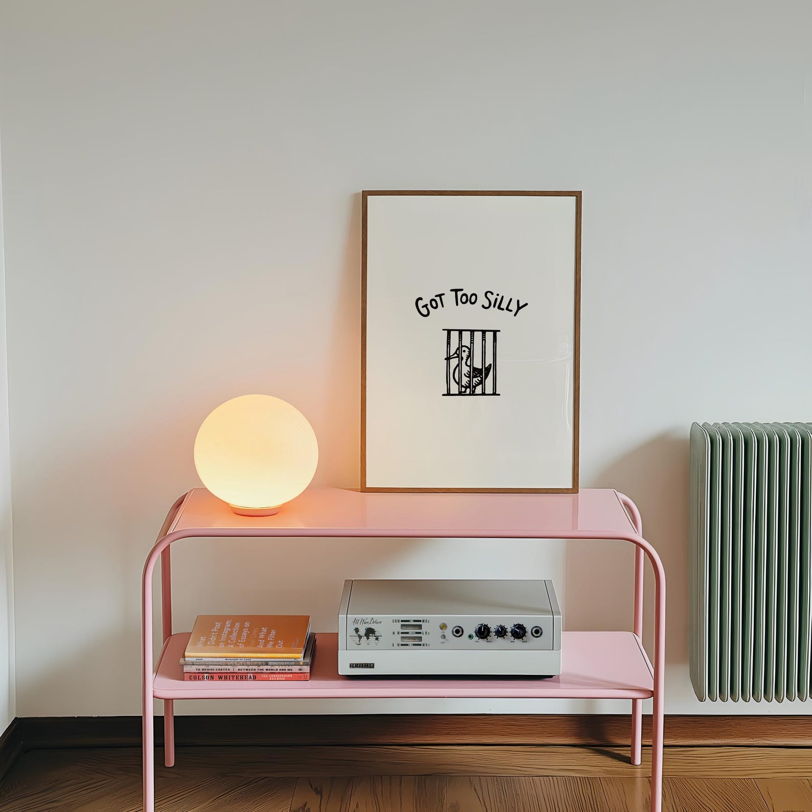Got Too Silly Goose Poster, Funny Gen Z Living Room Decor, Minimalistic ...