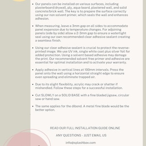 Botanical Cascade Shower Panel Design - Etsy