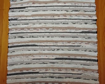 Handwoven Amish Rag Rug 47" X 29" - Etsy