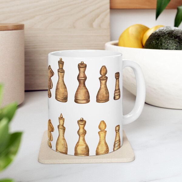 Instant Chess Cup Coffee Compatible - Etsy New Zealand
