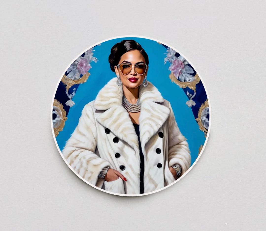 High-fashion AOC Sticker | 3x3" Alexandria Ocasio-cortez Decal for ...