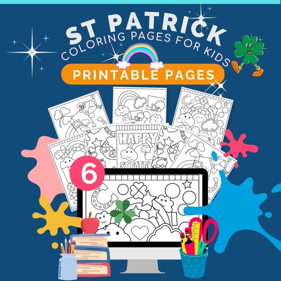 St Patricks Day Coloring Pages for Kids by Print Me A Party | Catch My ...