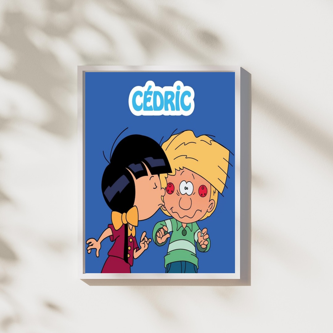 Cedric Cartoon Wall Art Nostalgic 2000s Animation Poster Fun & Quirky ...