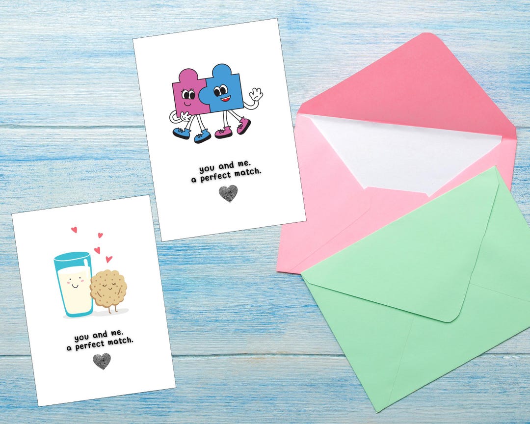 10 Romantic Love Card, Printable Valentine's Day Card, Happy Valentine ...