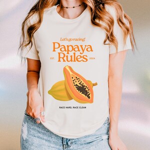 Mclaren Formula 1 T-shirt, F1 Papaya Rules Shirt, Lando Norris Fan Gift ...