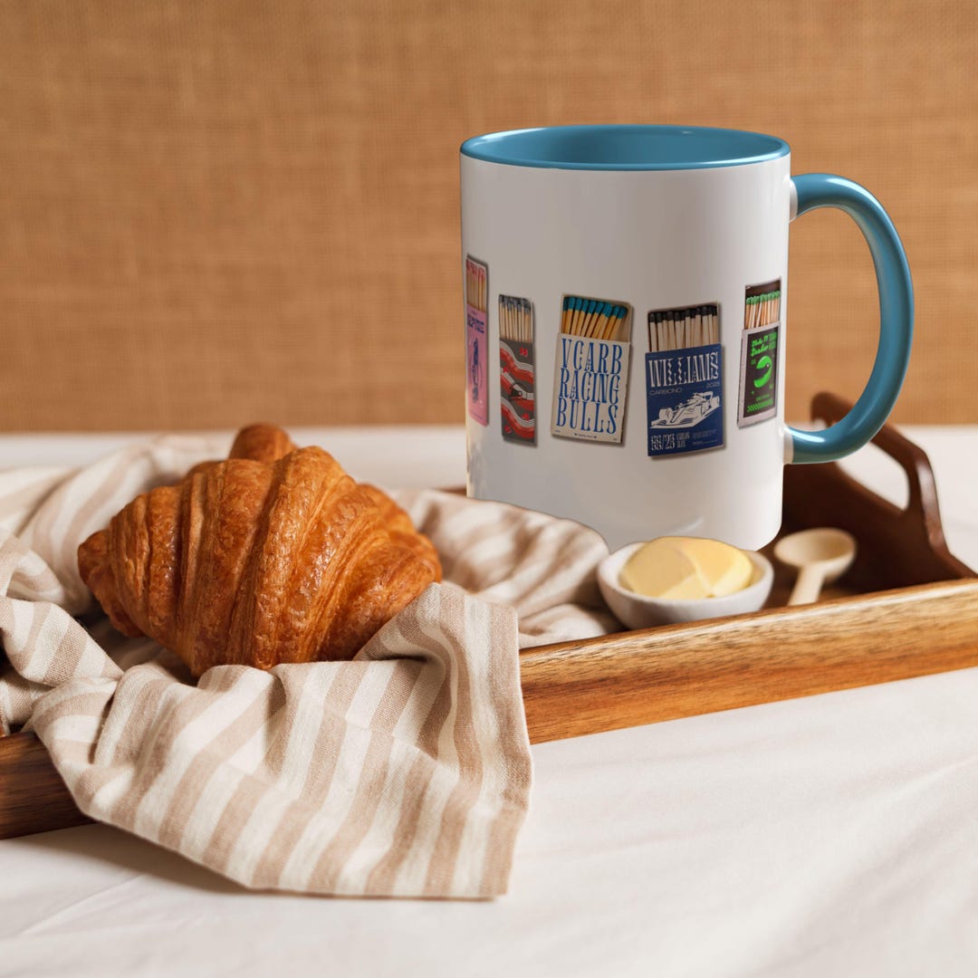 F1 Team Matchbox Mug, Formula 1 Constructors Coffee Cup, Grand Prix ...