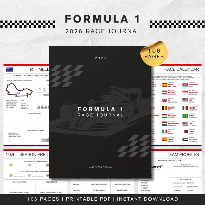 Formula and One - Etsy