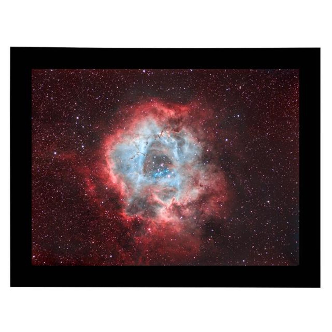 Rosette Nebula Galaxy in Space Picture Frame - Etsy