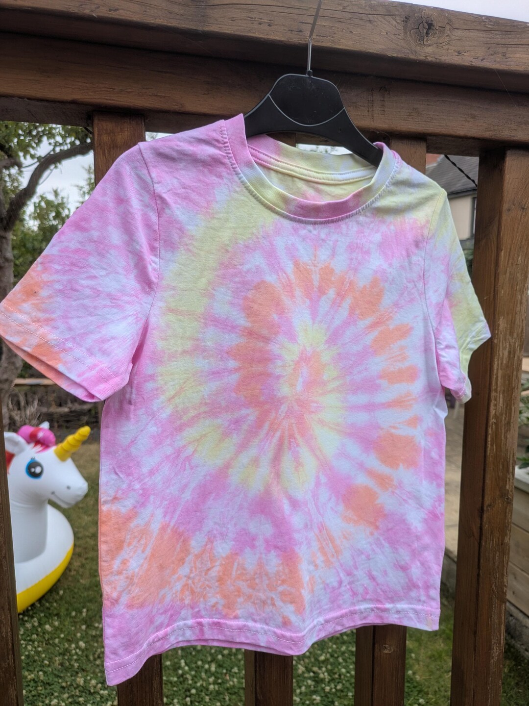 Summer Vibes! Tie Dye Kids T-shirt - Etsy