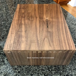 Walnut Printer Stand - Etsy